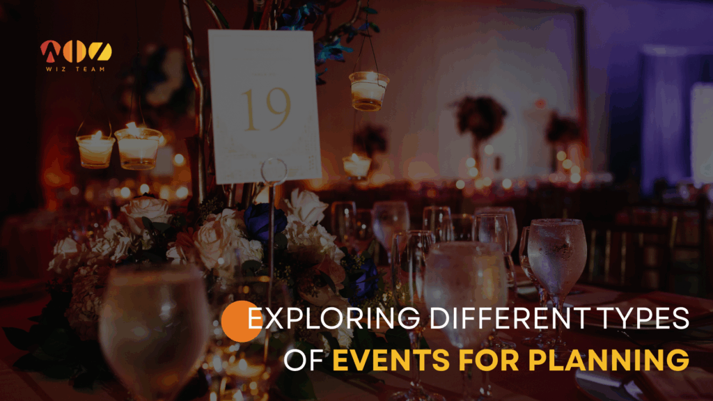 Exploring Different Types of Events for Planning